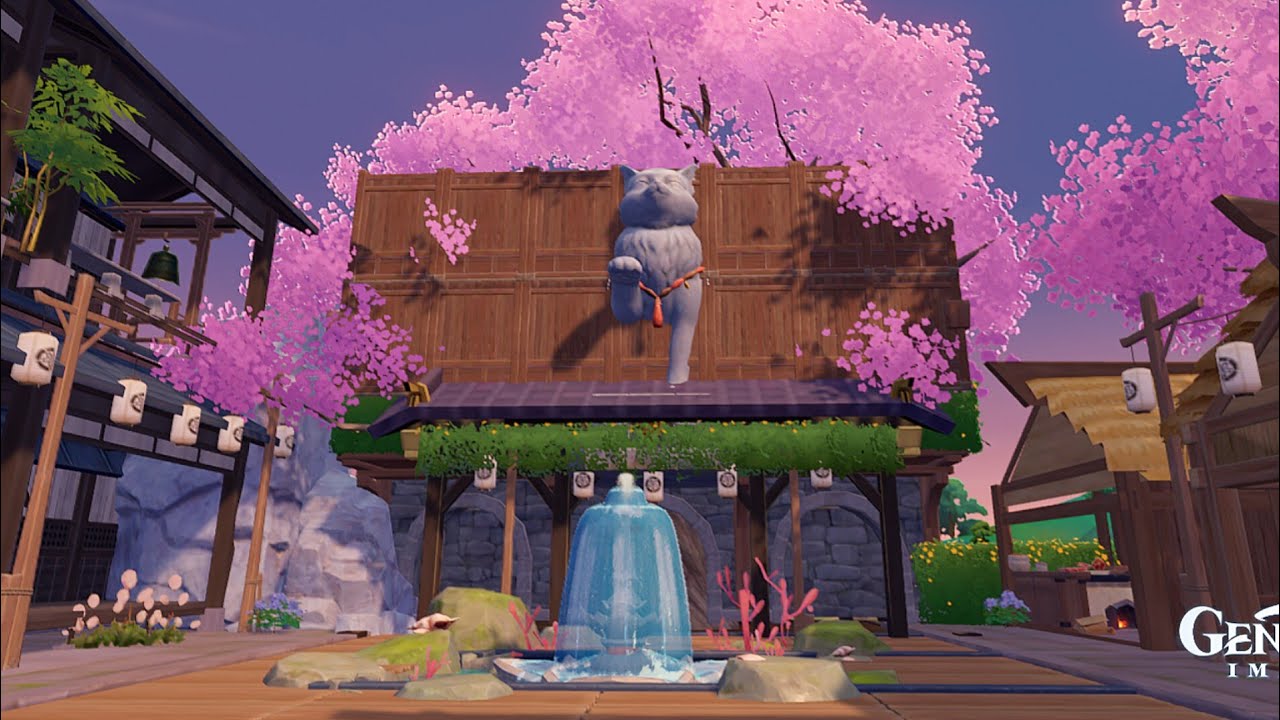 INAZUMAN BUILD in Silken Courtyard! Reverse Build (Teapot Collection) # ...