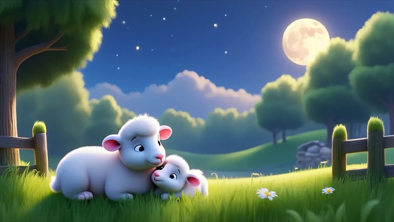 Soothing Sheep Lullaby for Babies | Gentle Sleep Music & Relaxing Night ...
