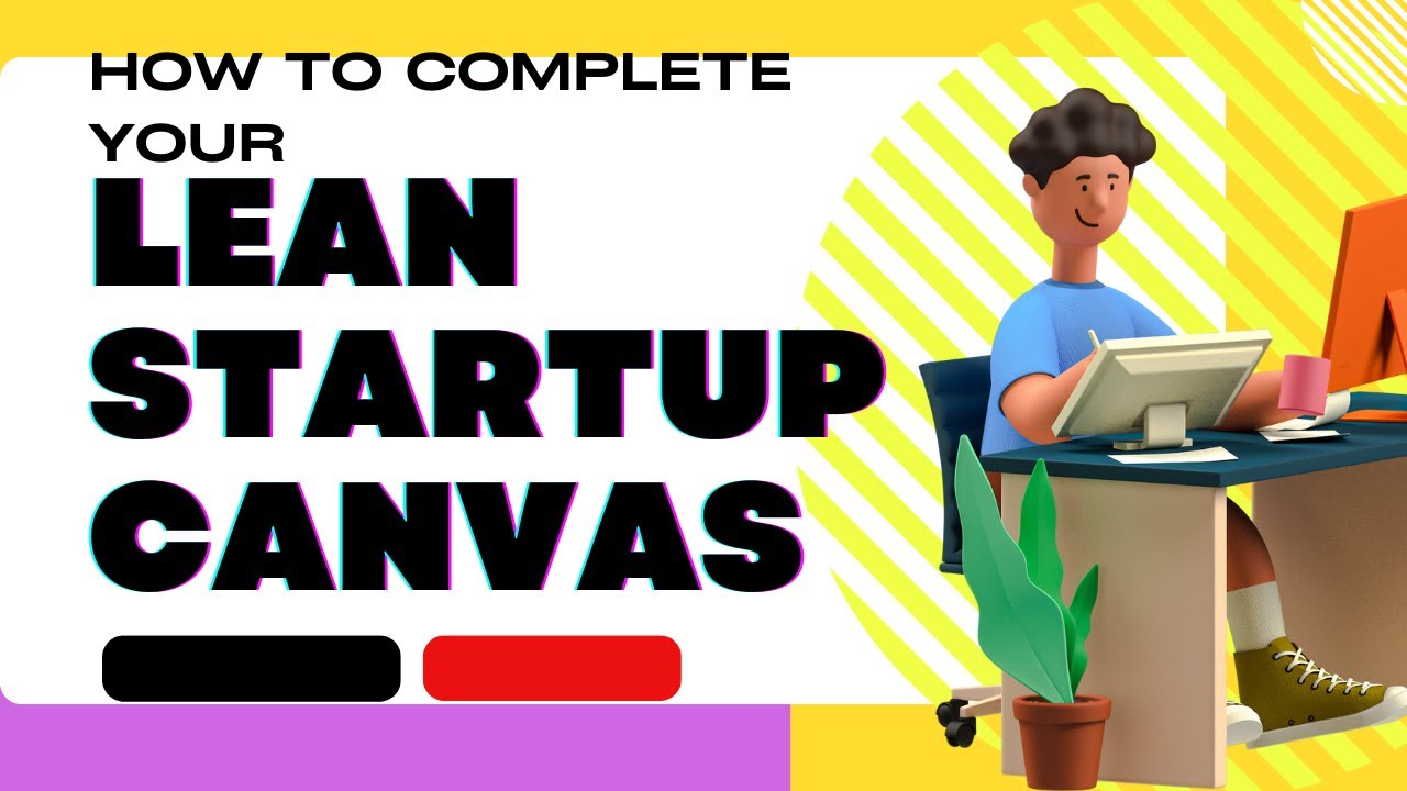 How to walk through a lean business model canvas - YouTube
