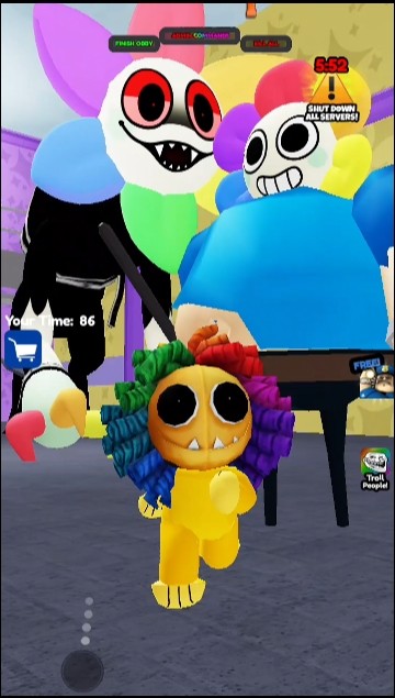 Yarnaby Vs Dandy's World Prison Run #shorts #yarnaby #dandysworld - YouTube