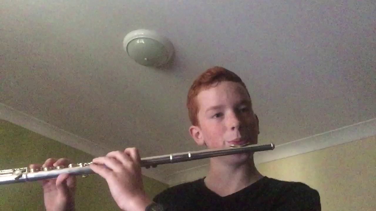 Flute audition Liam Buckman - YouTube