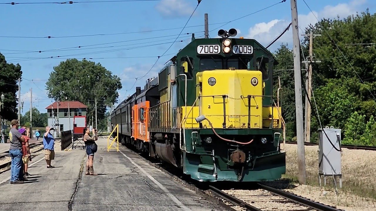 Illinois Railway Museum Diesel Days - Hood Unit Saturday - YouTube