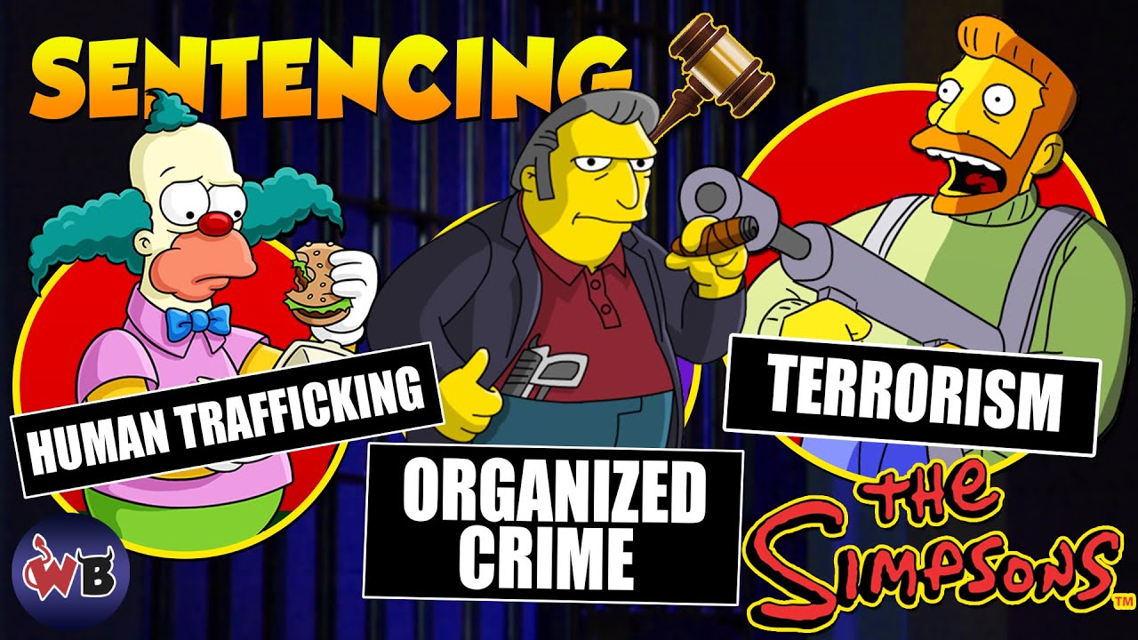 ⚖️ Sentencing The Simpsons Characters for Their Crimes (Fat Tony ...