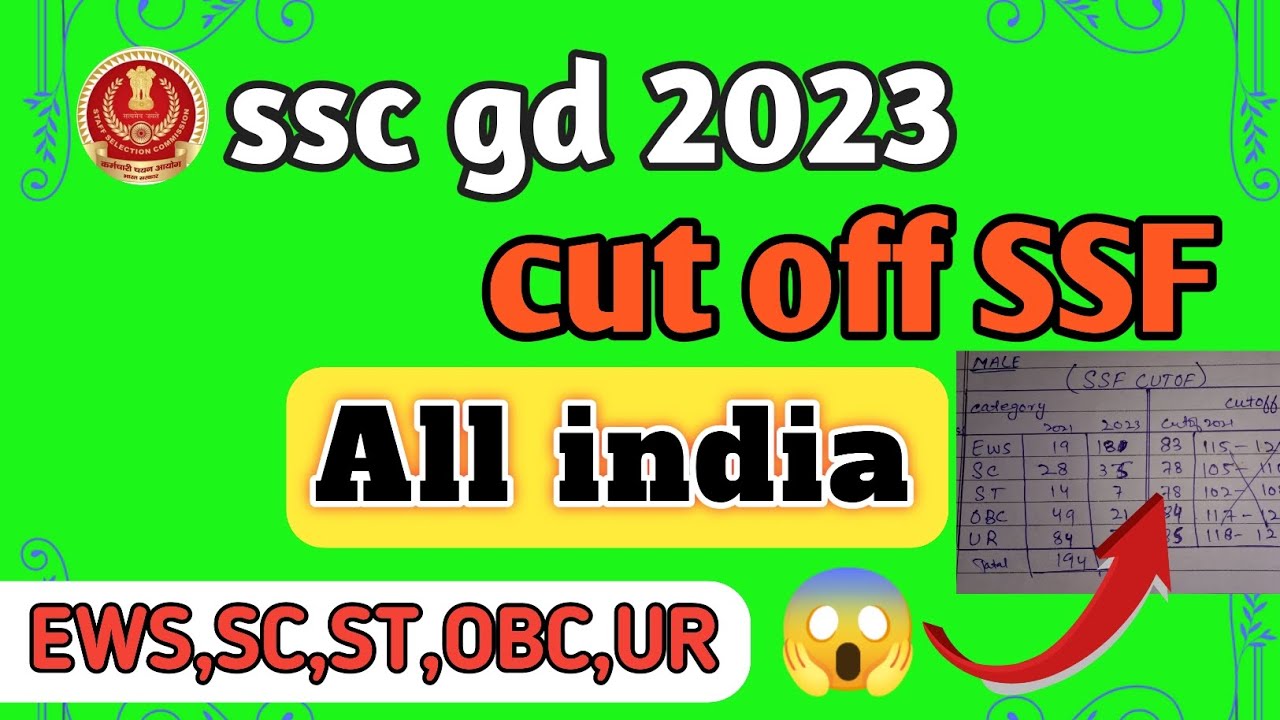 Ssc Gd Cut Off 2023 SSF Ssf Cut Off 2023 Ssc Gd Cut Off 2023 State ssc-gd-cut-off-2023-ssf-ssf-cut-off-2023-ssc-gd-cut-off-2023-state