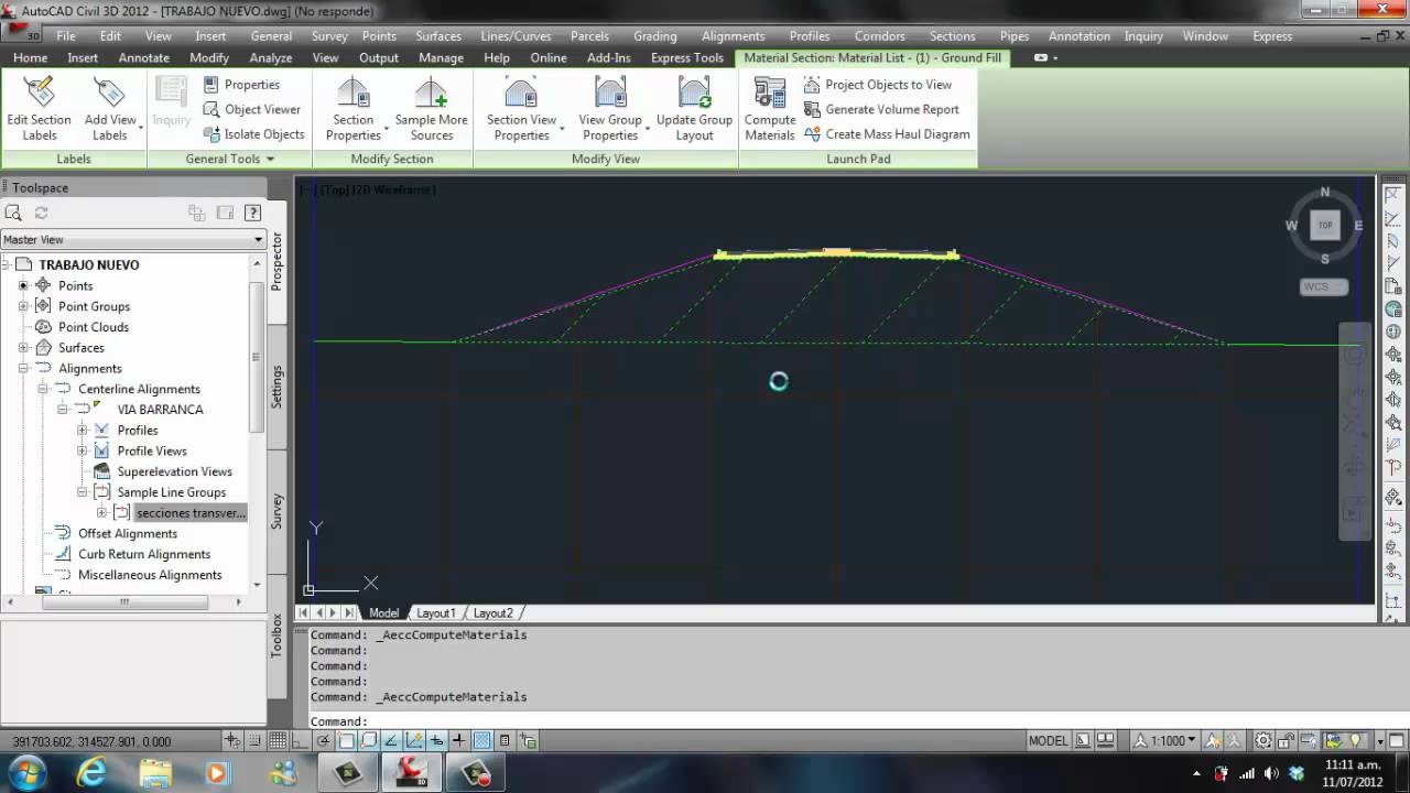 tutorial autocad civil 3d 2012 capitulo 9 1/1 - YouTube