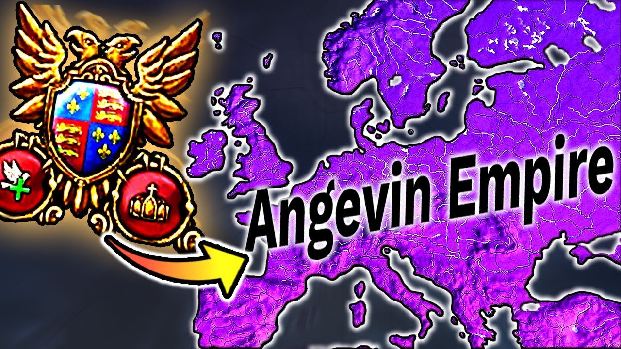 Why Angevin Empire Is THE STRONGEST Nation In EU4 - YouTube