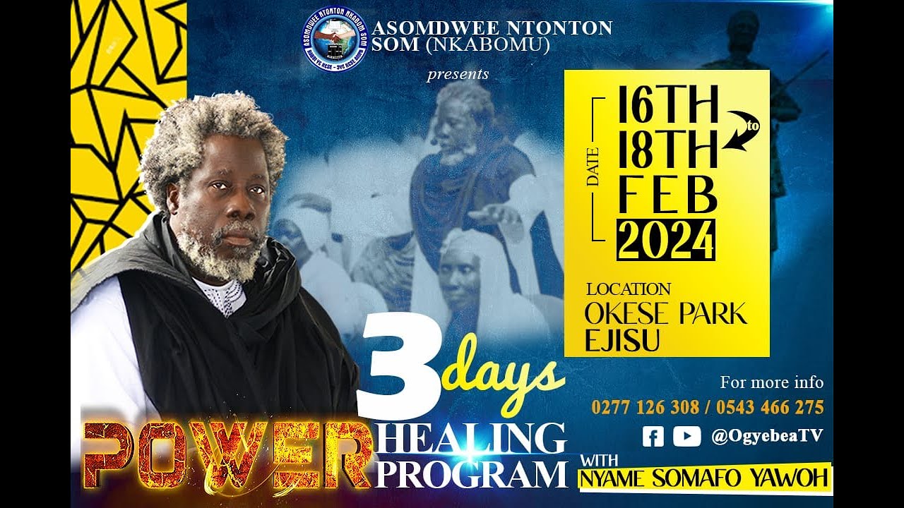 INVITING YOU TO THE 3 DAYS POWER HEALING PROGRAM @ OKESE PARK EJISU ...