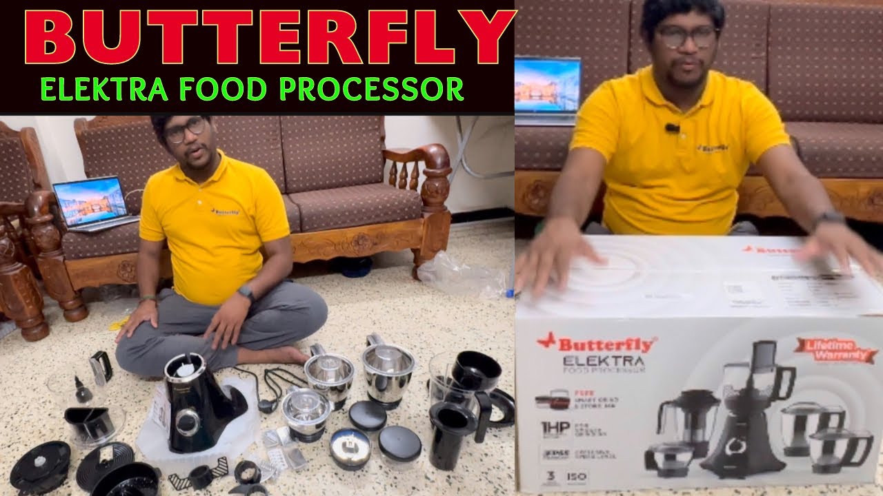 Butterfly Elektra Food Processor-Unboxing Beautiful product must for ...