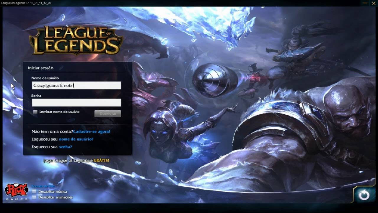 League of Legends - Season 2016 Login Screen - YouTube