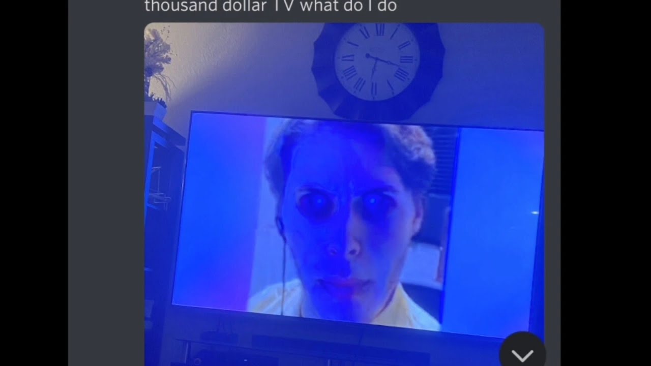 Jerma's face BURNED onto TV context - YouTube