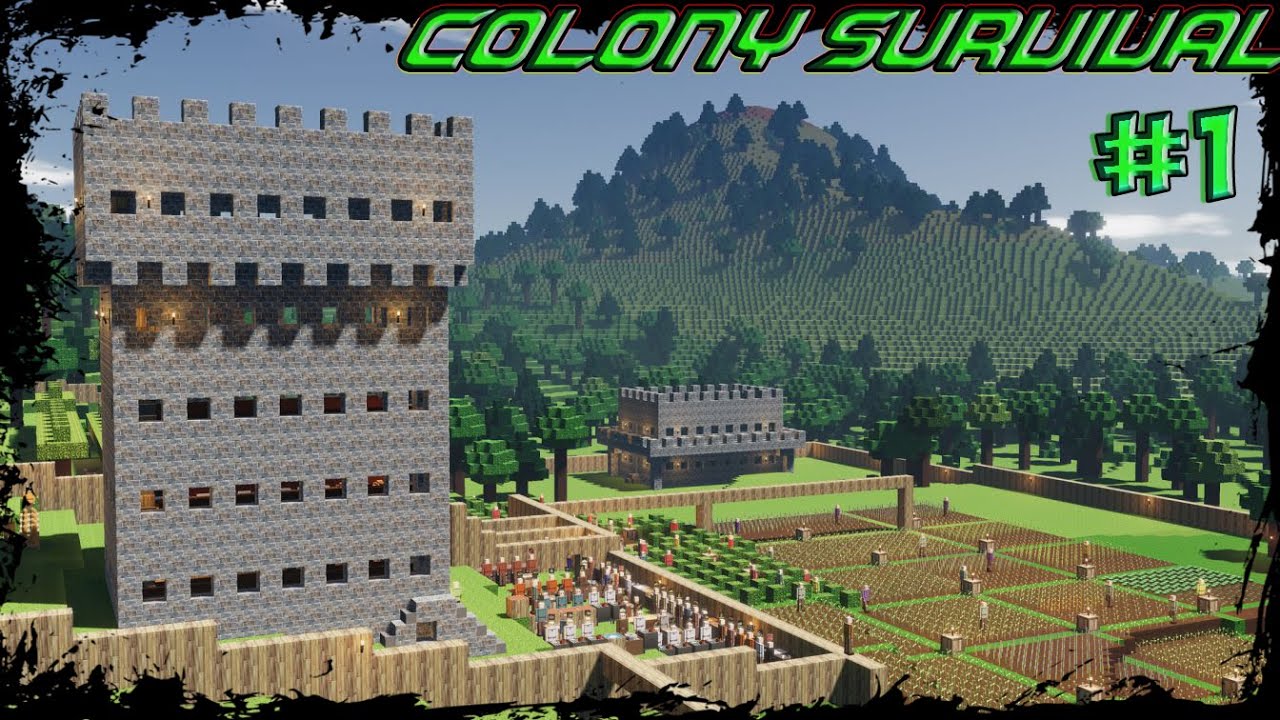 Colony Survival#1 Первое поселение - YouTube