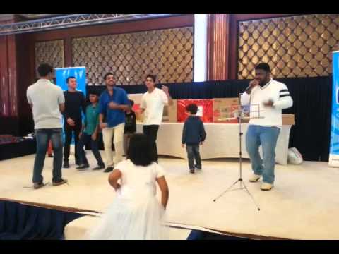 Mee wadayaki Jeewithe - Almarai Annual Party 2015 - Qatar - YouTube