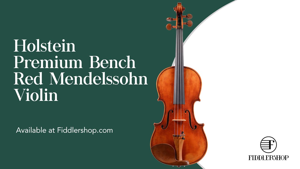 Holstein Premium Bench Red Mendelssohn Violin - YouTube