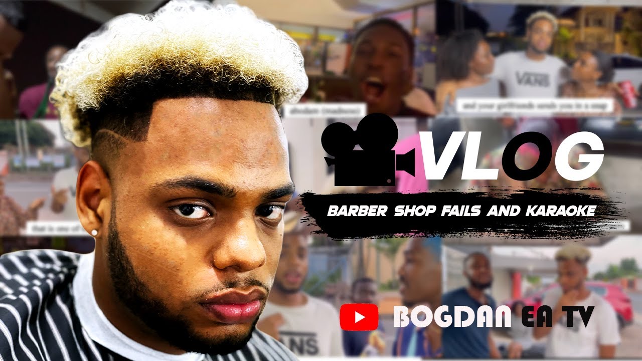 Barbershop fails and karaoke night (DAMAGED MY HAIR AND SCALP )VLOG‼️🤕 ...