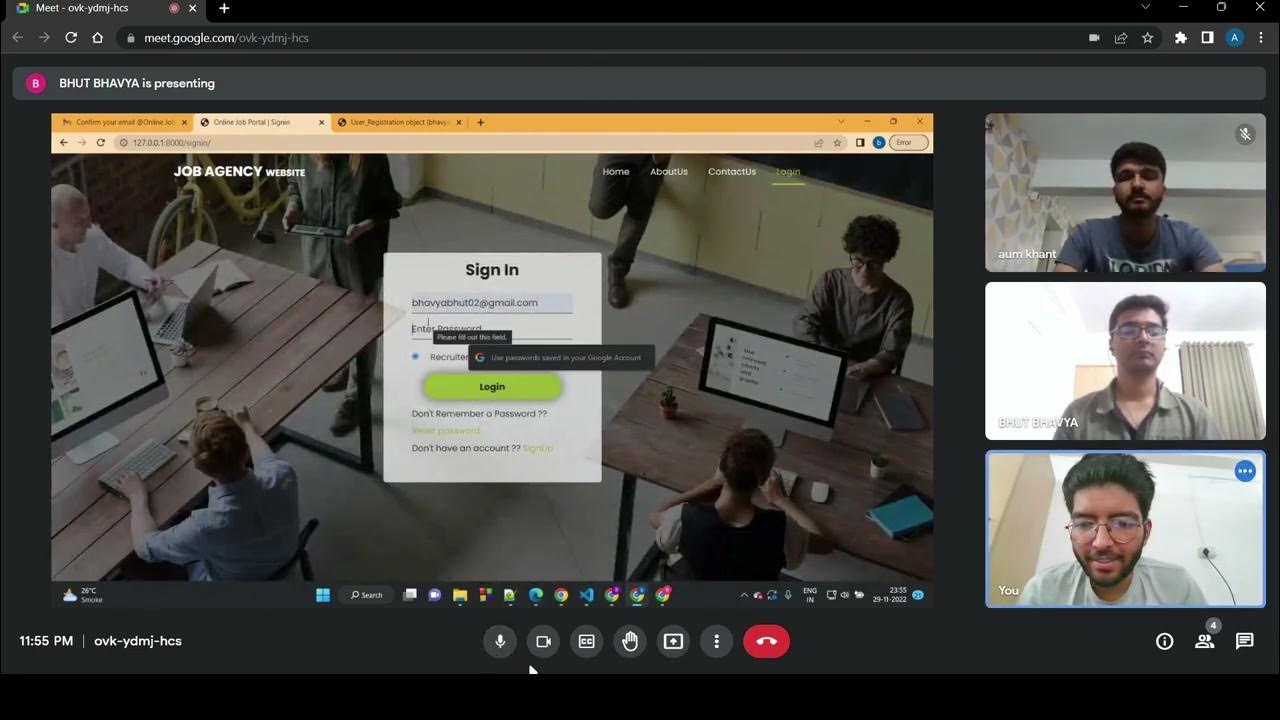 Job portal using Django - YouTube