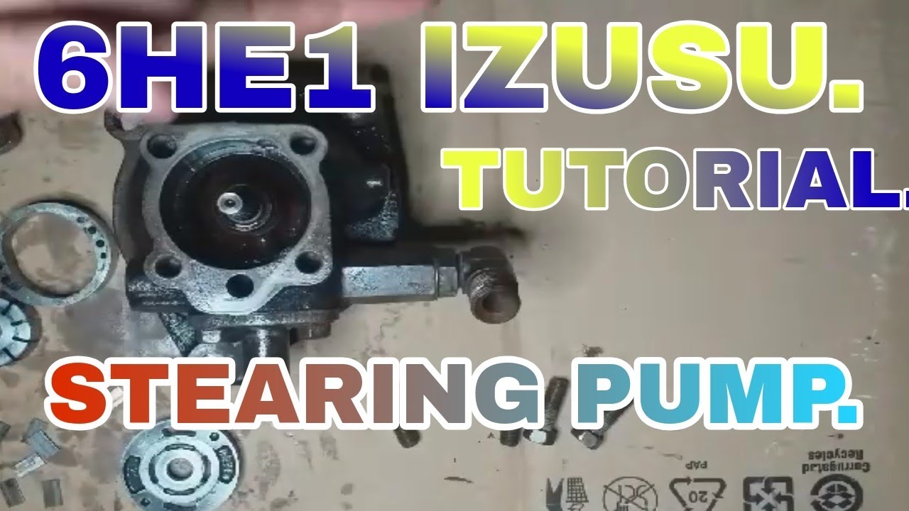 STEARING PUMP 6HE1 TUTORIAL. - YouTube