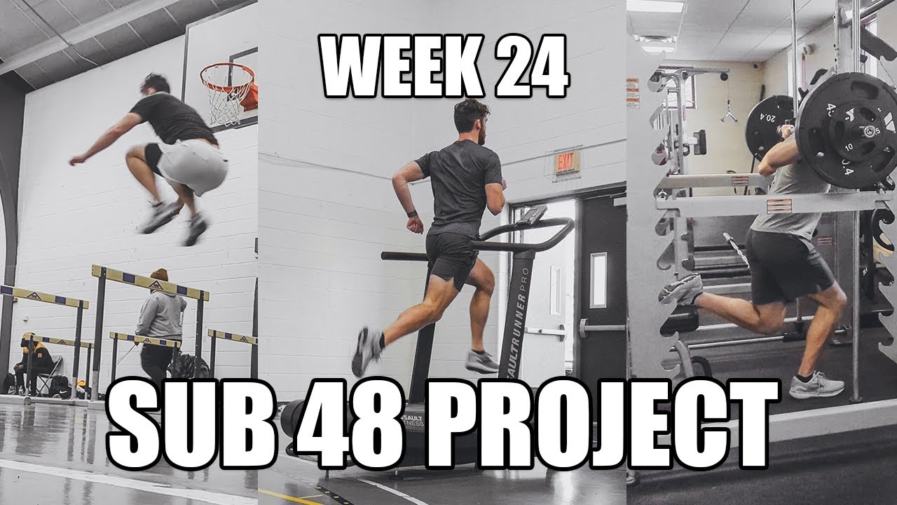 400m Sprint Training | SUB 48 PROJECT | Week 24 - YouTube