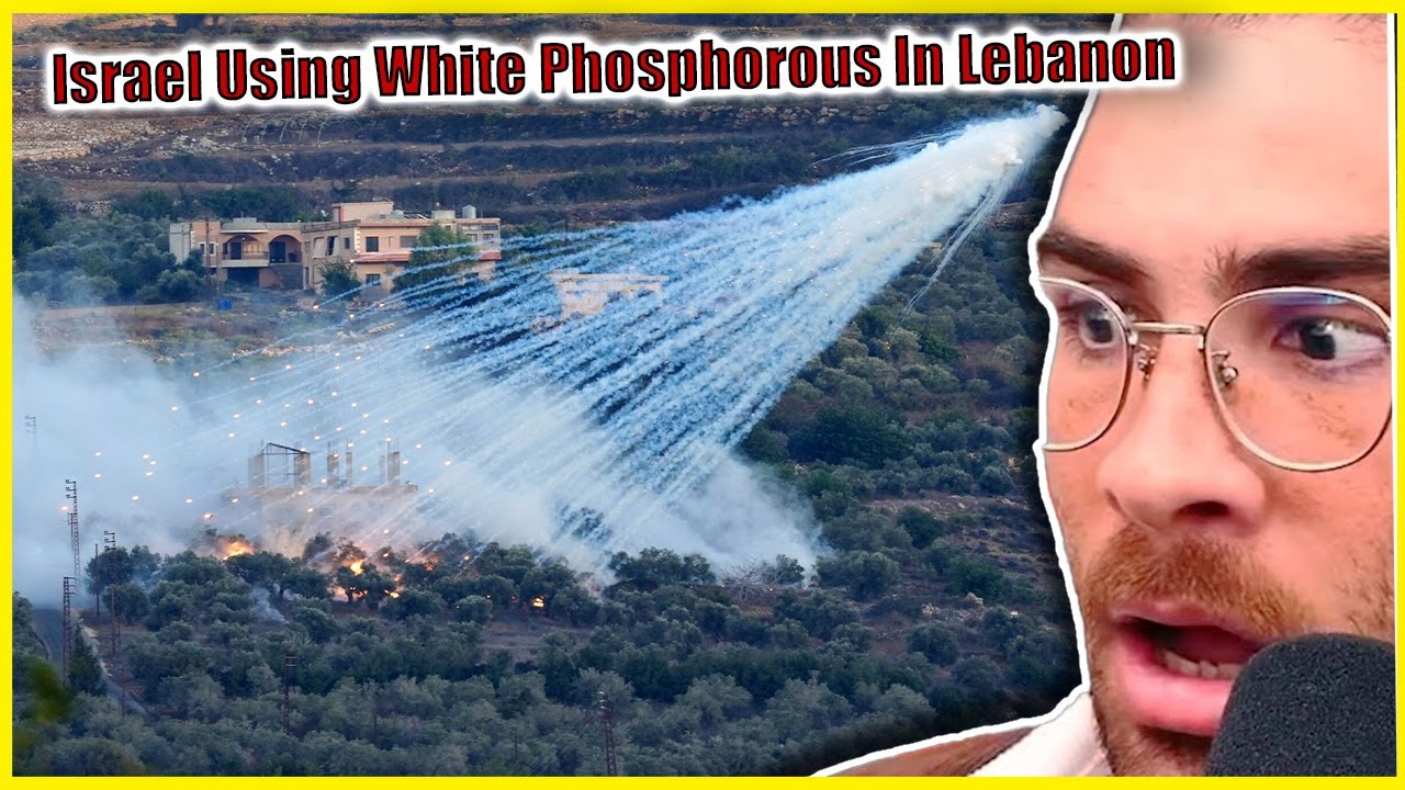 Israel Committing War Crimes In Lebanon | Hasan Reacts - YouTube