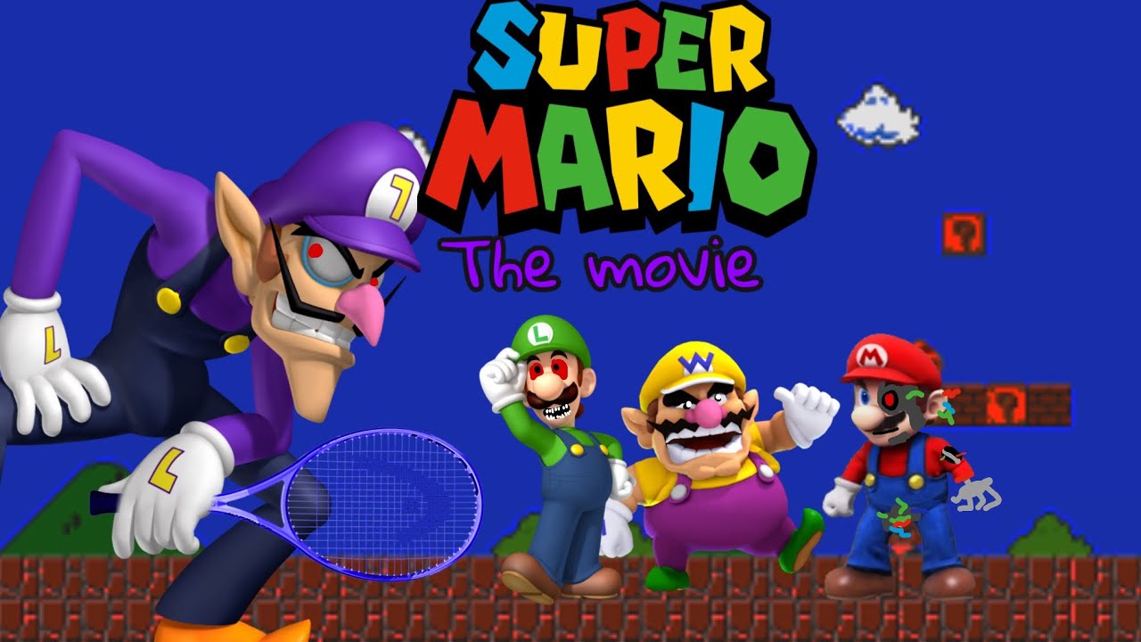 Banana splits movie cover but with super mario bros - YouTube
