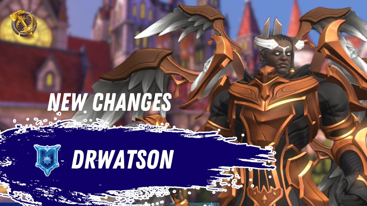 New Change 183K Dmg 25 Kills DrWatson (Diamond) Paladins Ranked ...