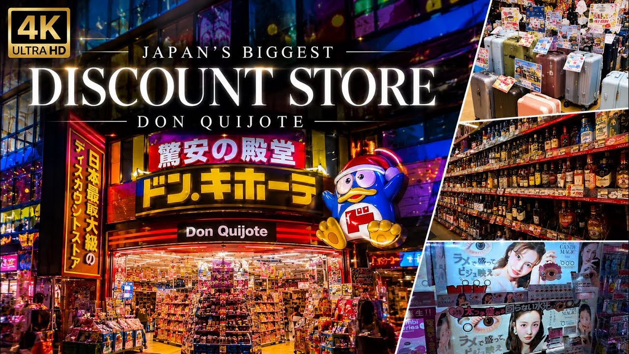 The Most INSANE Store in Japan 🇯🇵 | Don Quijote Full Tour | 4K - YouTube