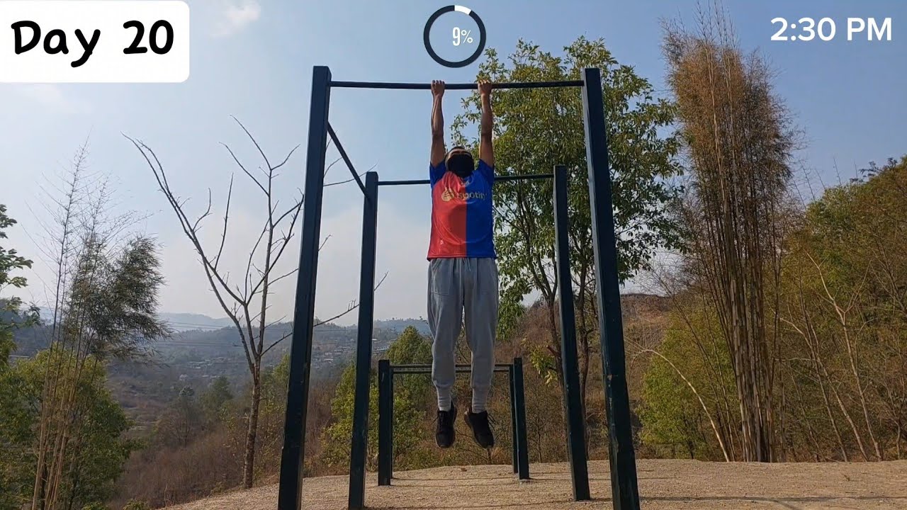 100 Pull-Ups Challenge: Day 20 - YouTube