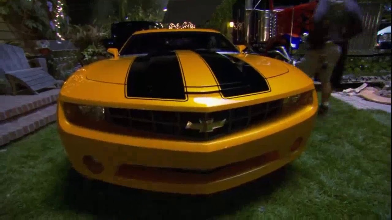 Bumblebee Car Stunts Transformers Movie On The Set | Behind the Scenes ...