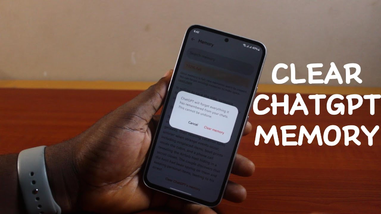How to Fix ChatGPT Memory Full on Mobile - YouTube