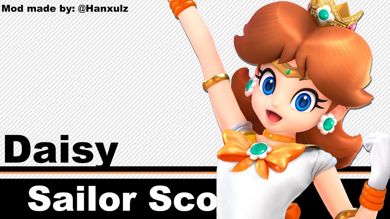 SSBU Daisy (Sailor Scout) - YouTube