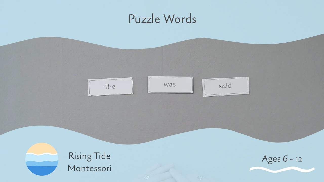 Puzzle Words YouTube Puzzle Words YouTube
