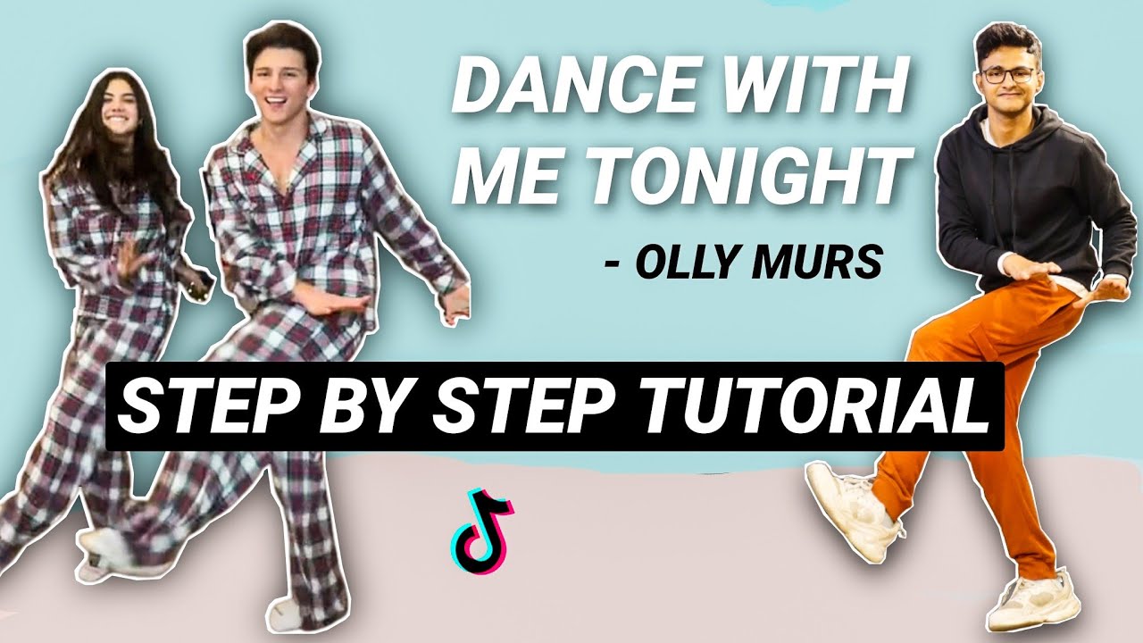 Dance with Me Tonight *EASY TIKTOK TUTORIAL STEP BY STEP EXPLANATION ...
