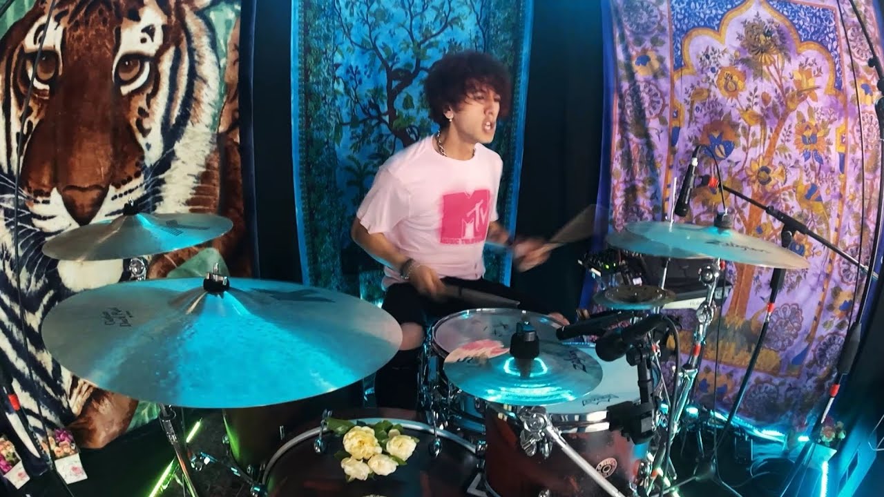 Pierce The Veil - Caraphernelia (drum cover) 🥀🔥 - YouTube