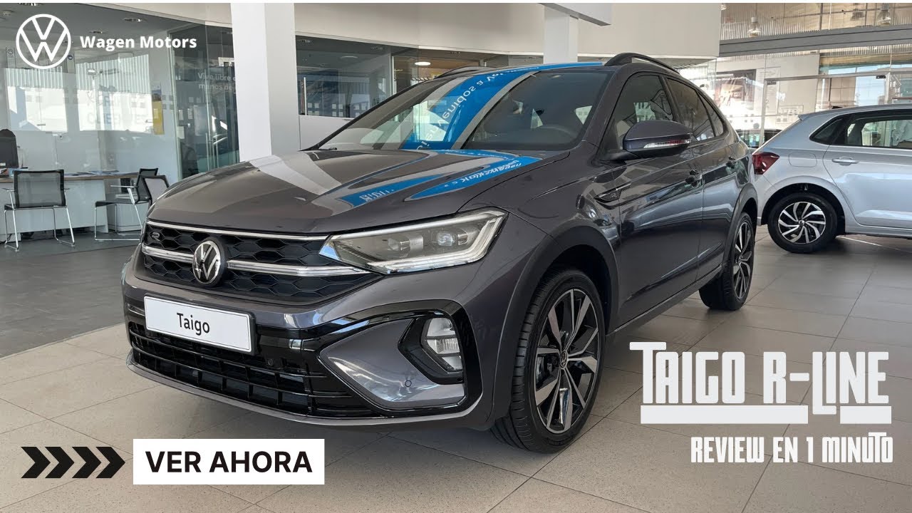 Taigo R-Line Gris Intenso Metalizado Review en 1 minuto - YouTube