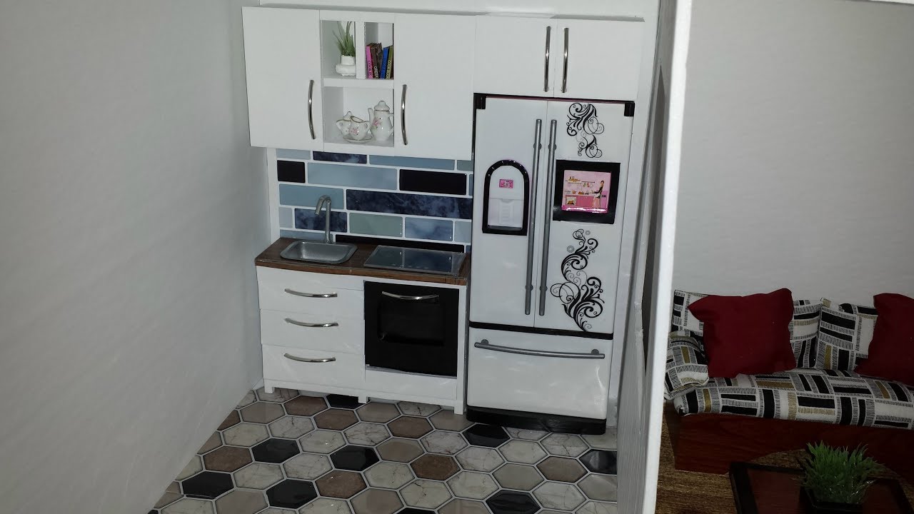 DIY 1 6 Scale Doll Kitchen 7 YouTube DIY 1 6 Scale Doll Kitchen 7 YouTube