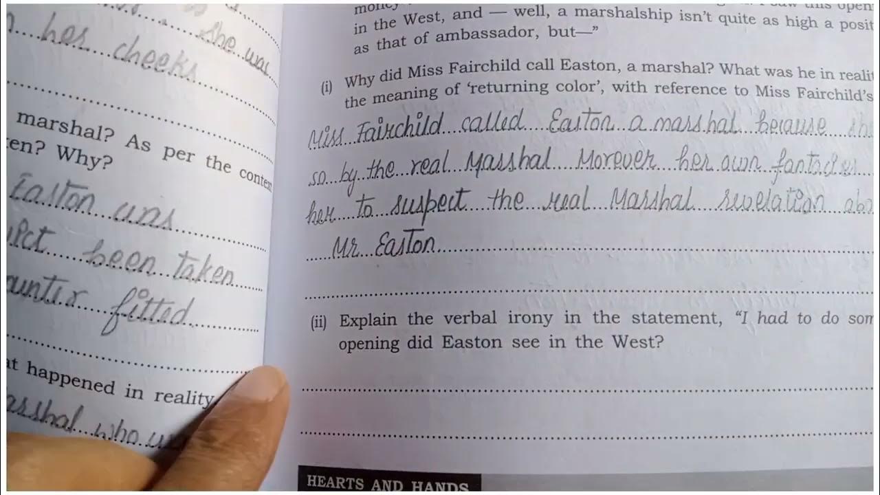 Hearts and Hands by O Henry ||Treasure Trove short stories || workbook ...