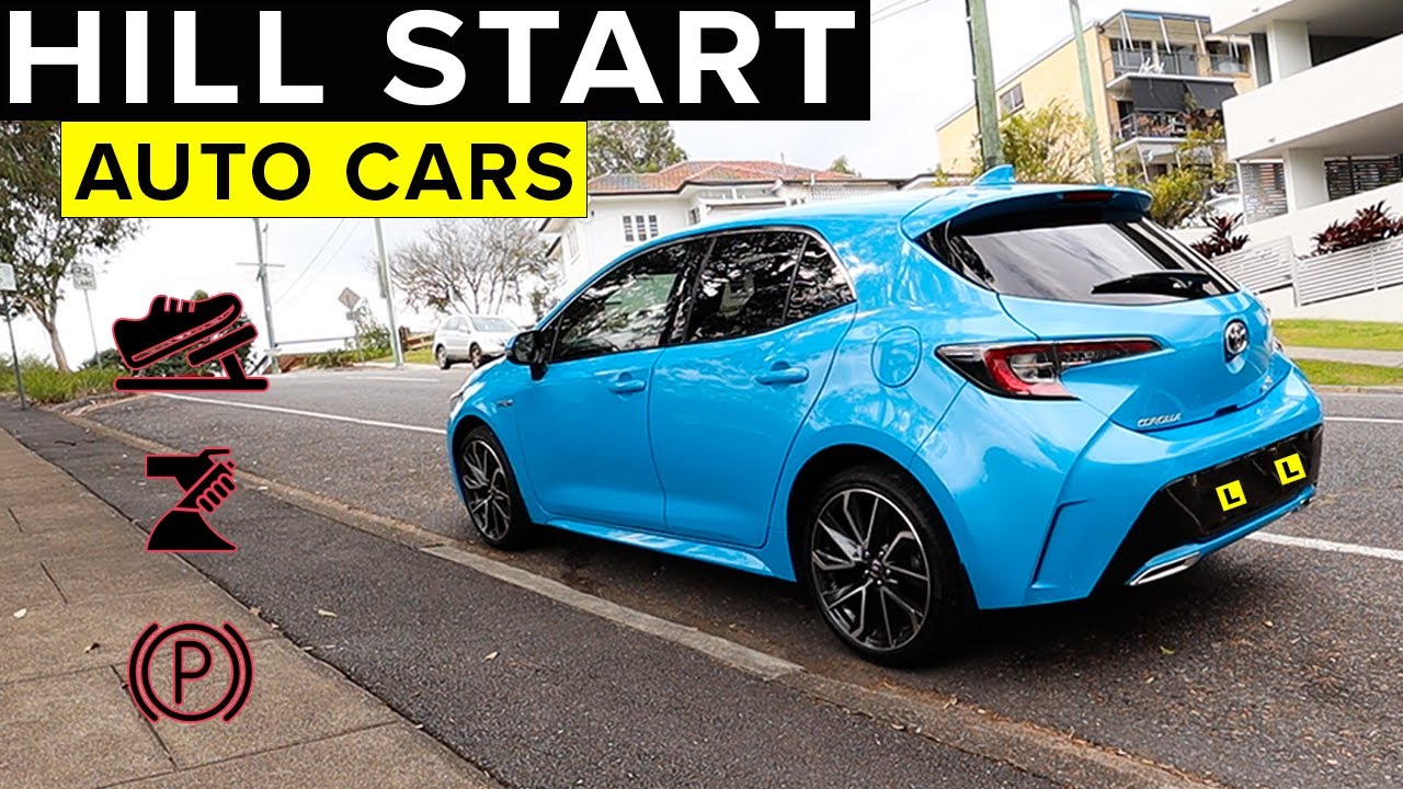 How to Hill Start in an Automatic Cars: 3 Methods - YouTube