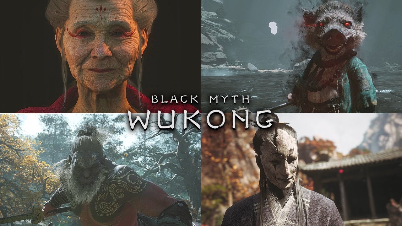 Black Myth Wukong - All Chapter 4 Boss Fights - YouTube