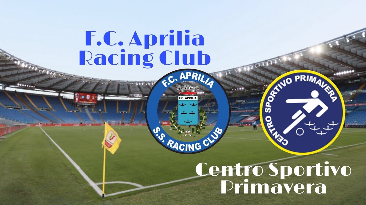 Calcio: F.C. Aprilia Racing Club - Centro Sportivo Primavera - YouTube