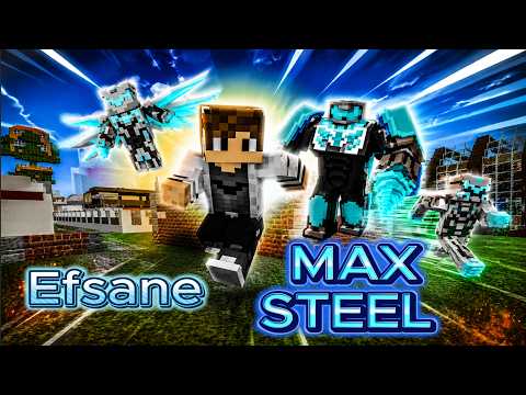 MAX STEEL MODUNU DENİYORUZ!!!! -MİNECRAFT