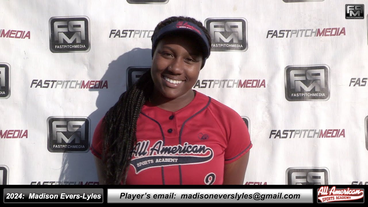 2024 Madison Evers Lyles Power Hitting Third Base & Outfielder Softball ...
