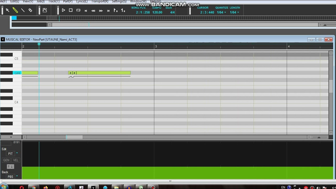 So i tried to port UTAU Utaune Nami into VOCALOID4 and it ended u ...