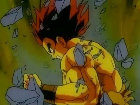 Goku Transforms into False Super Saiyan - YouTube