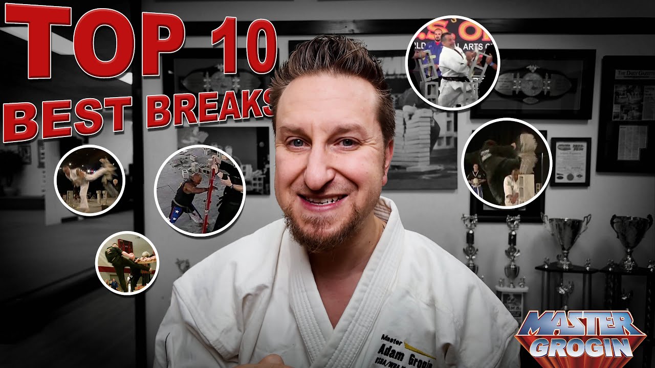 TOP TEN Most Impressive Martial Arts Breaks of ALL TIME! - YouTube