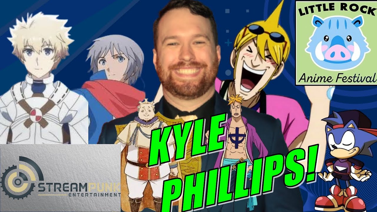 Talking My Hero Academia and More With Kyle Phillips! Little Rock Anime ...