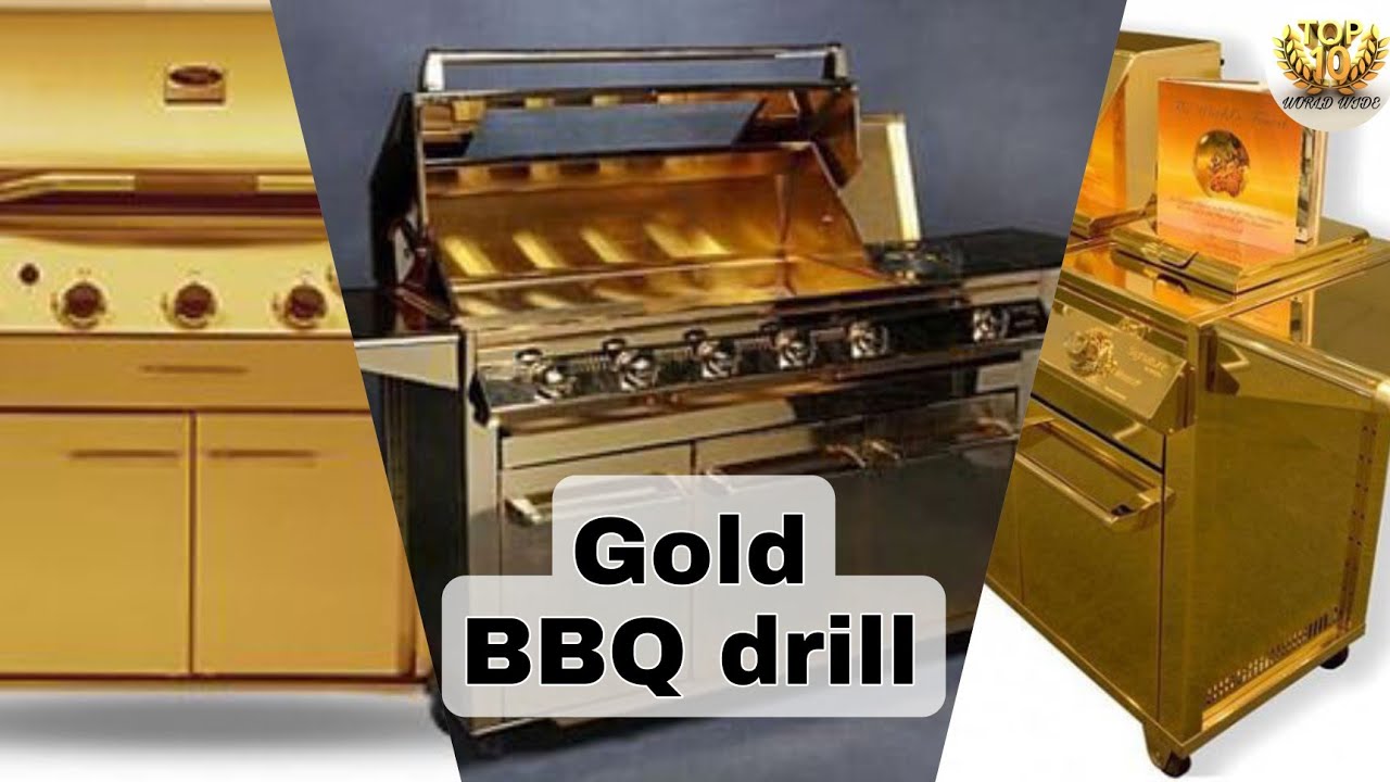 07. Gold BBQ Grill - $111000 - YouTube