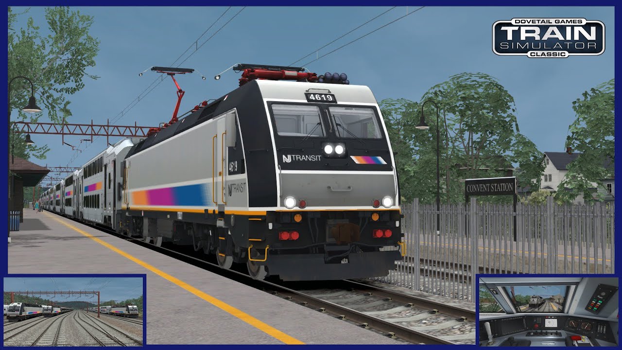 NJ Transit ALP-46 on the Morristown Line (Dover to Newark cab ride ...