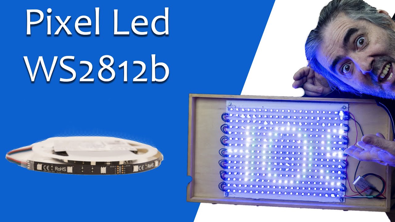 Cartel led programable 😒😒 pantalla PIXEL LED 😁😁 CONTROLADOR SP301E mini ...