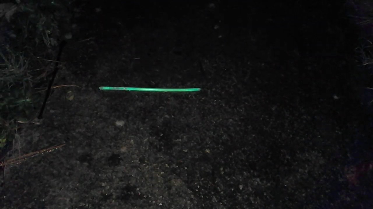 Glow sticks vs axe - YouTube