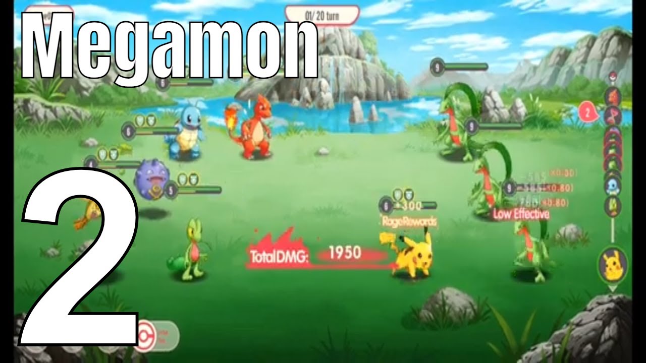 Megamon (Pokemon) Part 2 Gameplay Walkthrough Android IOS - YouTube