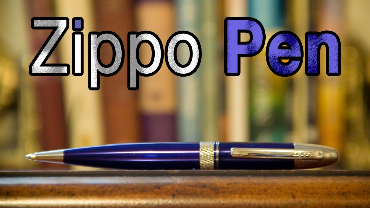 Zippo Pen Review (41026) - YouTube